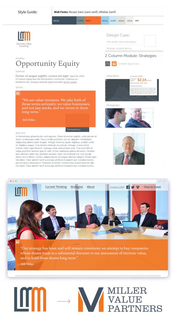 Miller Value Partners: Brand Development & Website Redesign - GKV